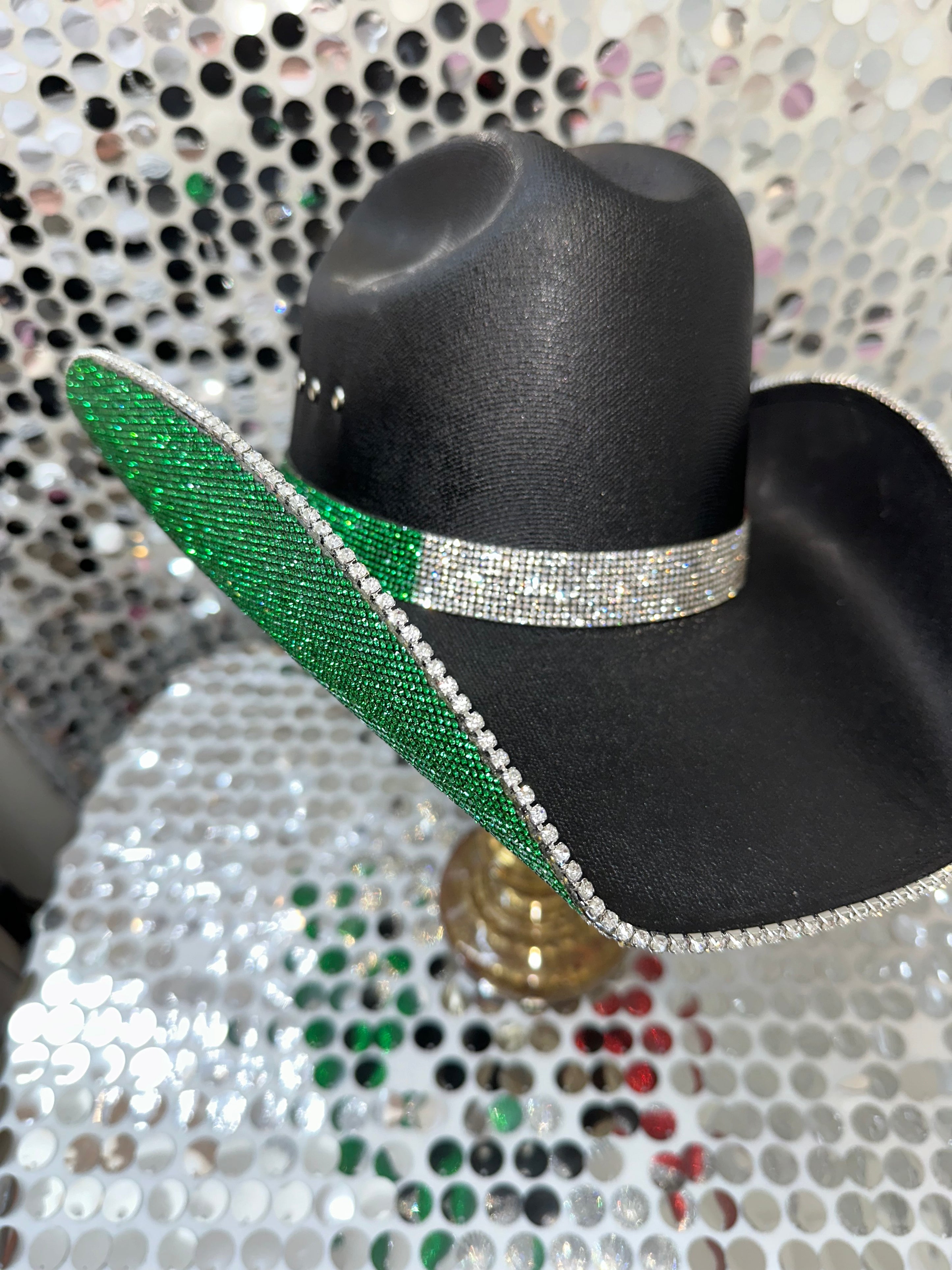 Mexican Flag Hat – Rhinestone Cowgirl