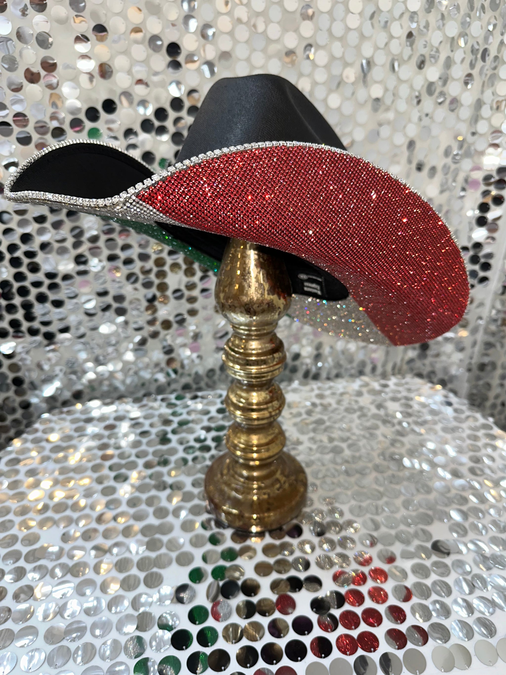 Mexican Flag Hat – Rhinestone Cowgirl