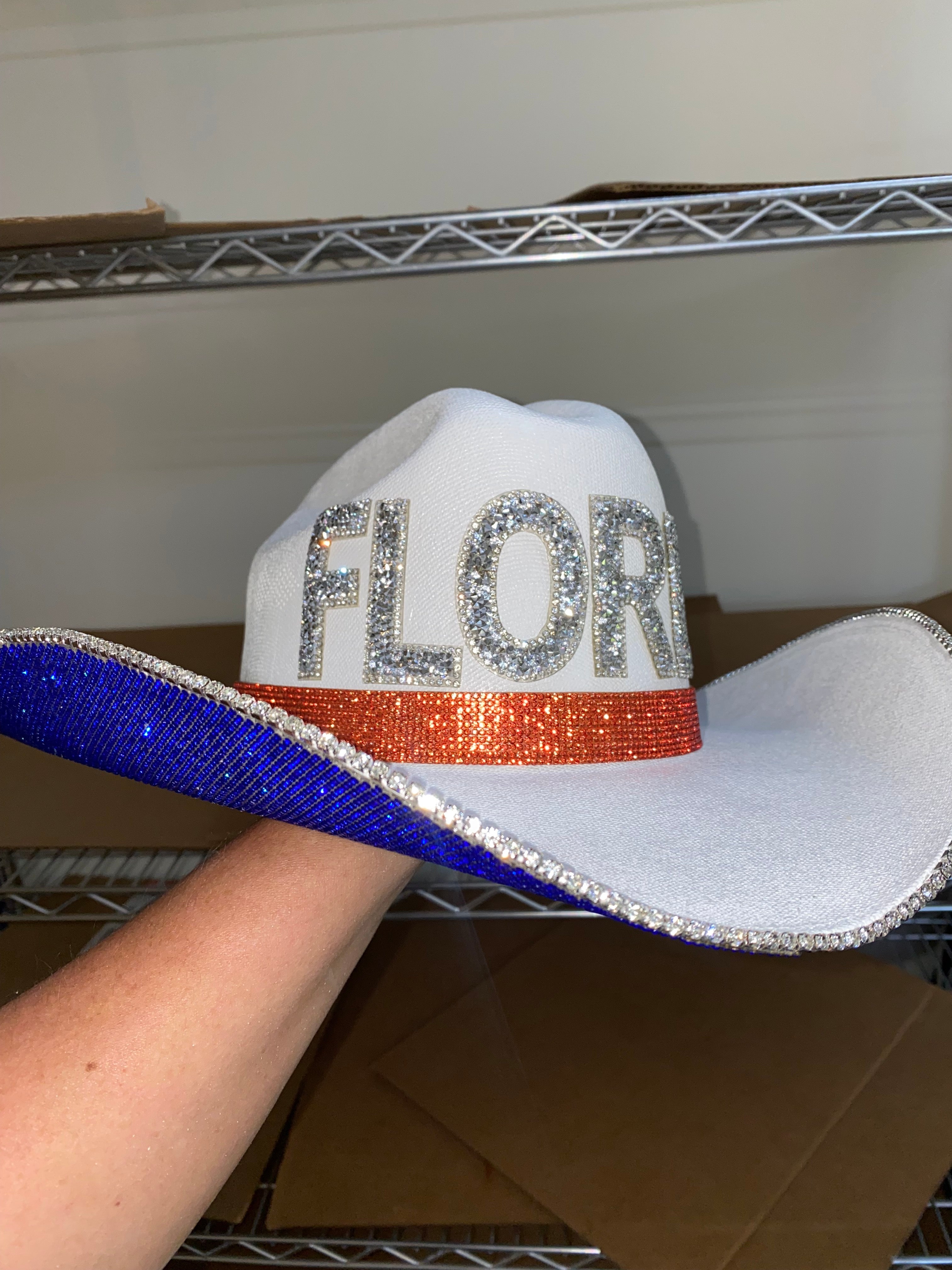 University of Florida Hat – Rhinestone Cowgirl