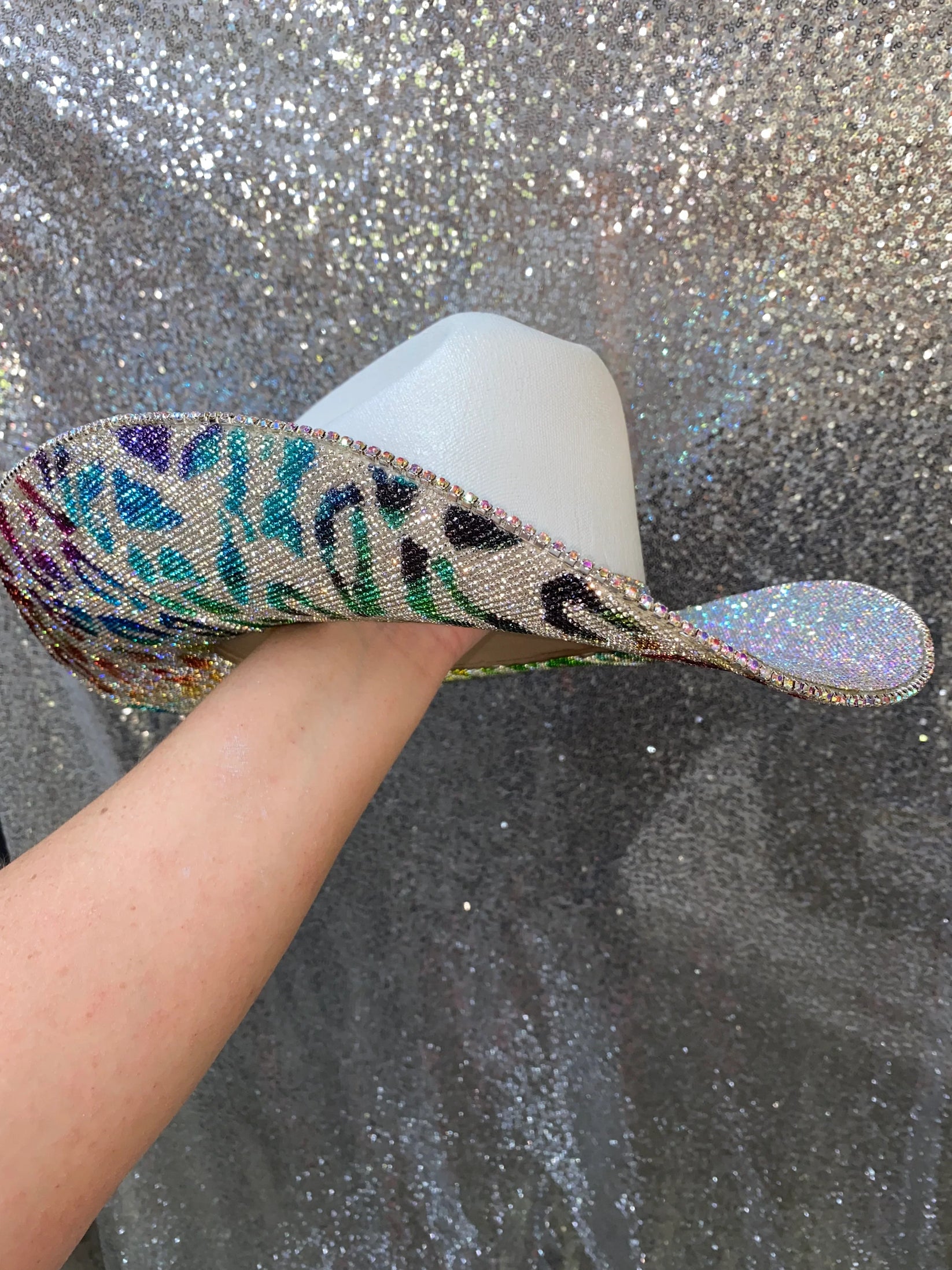 The Lisa Frank Hat – Rhinestone Cowgirl